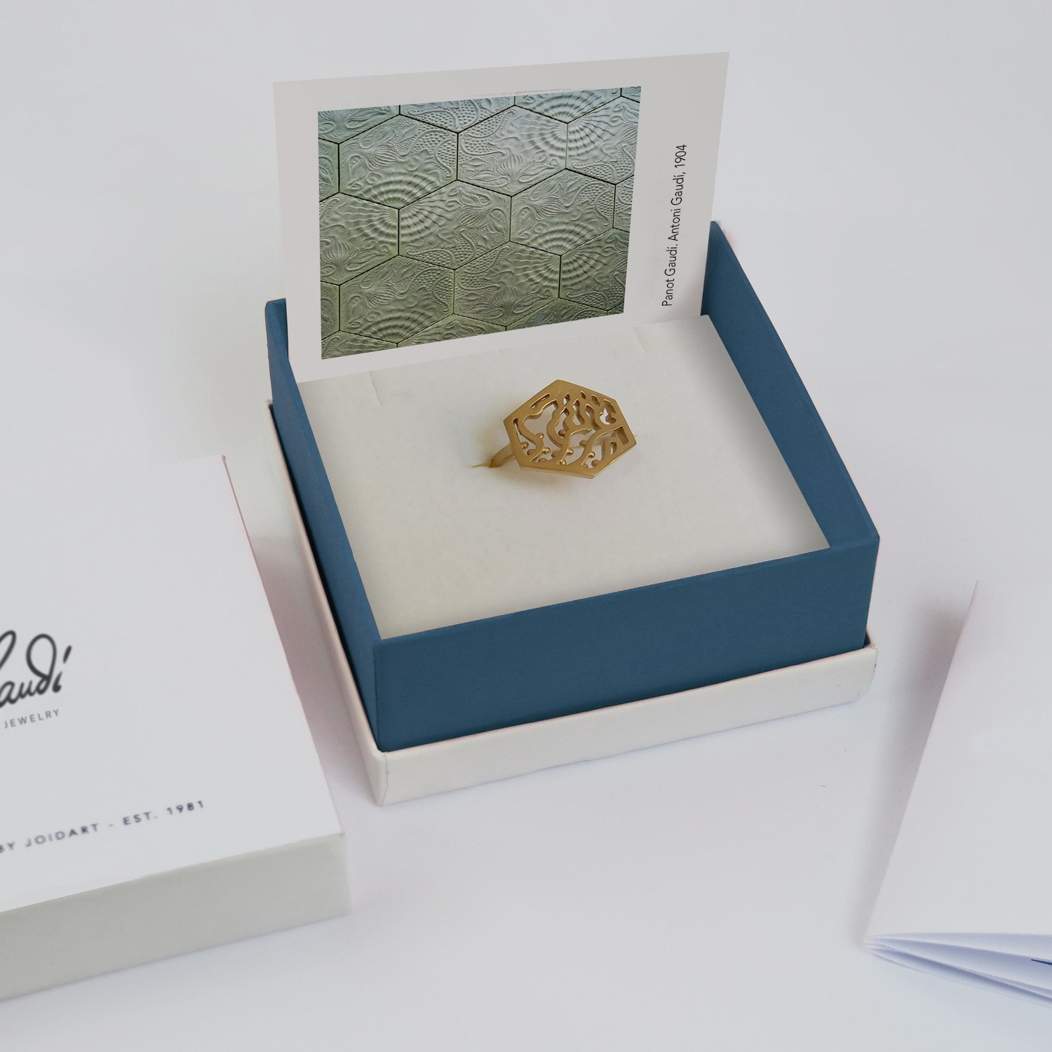 GAUDÍ JEWELRY GOLDEN RING