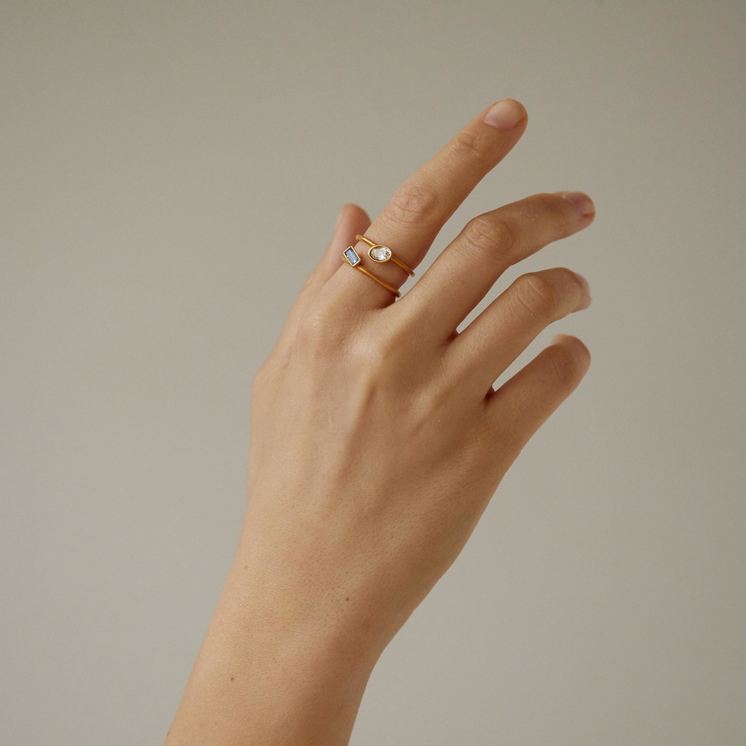 Golden ring for women MEDES collection | Joidart