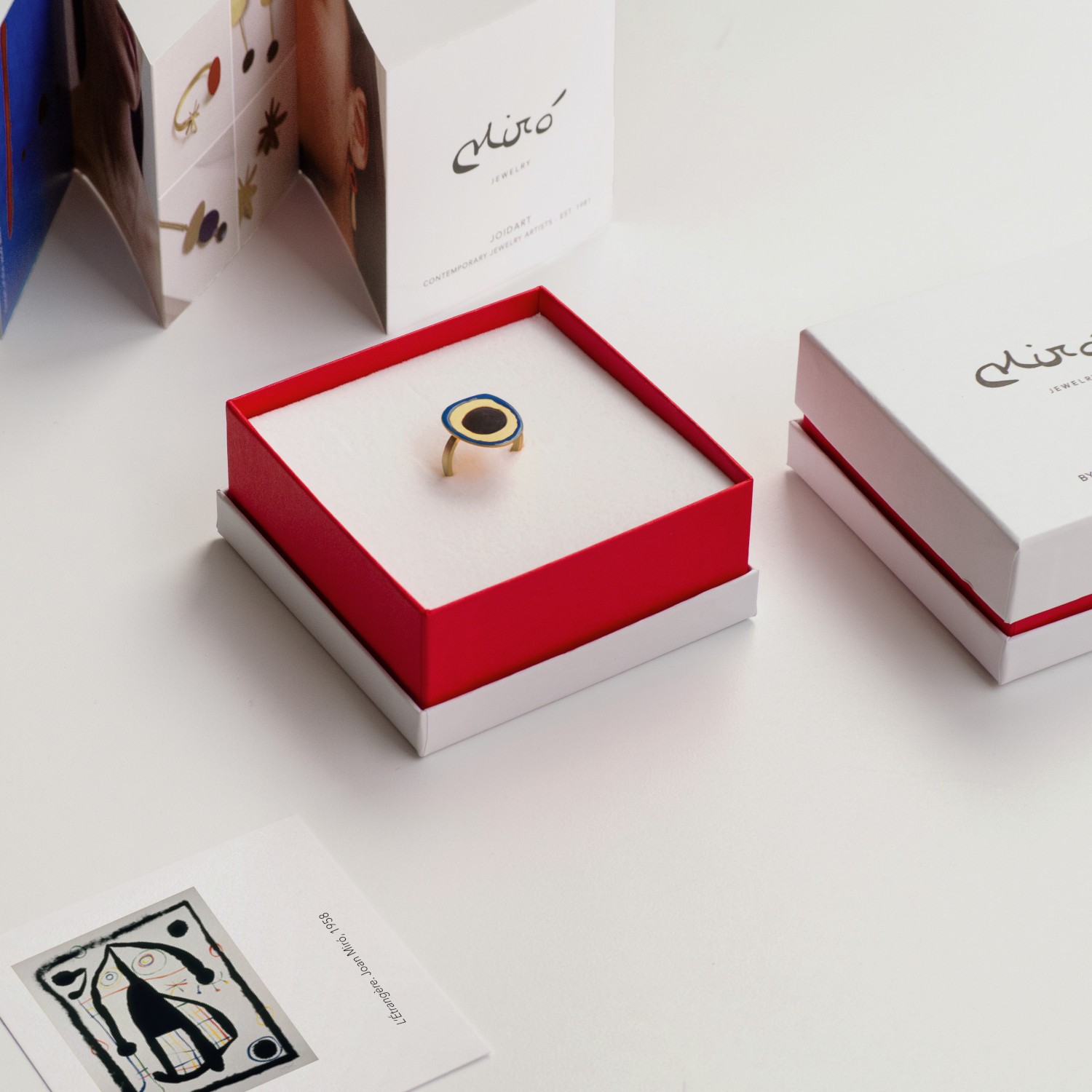 Anillo círculos de colores MIRÓ JEWELRY | Joidart