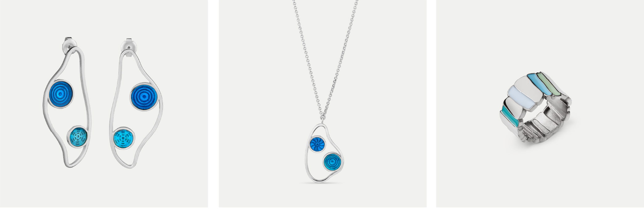 Jewelry enameled in fire vs. cold enamel | Joidart